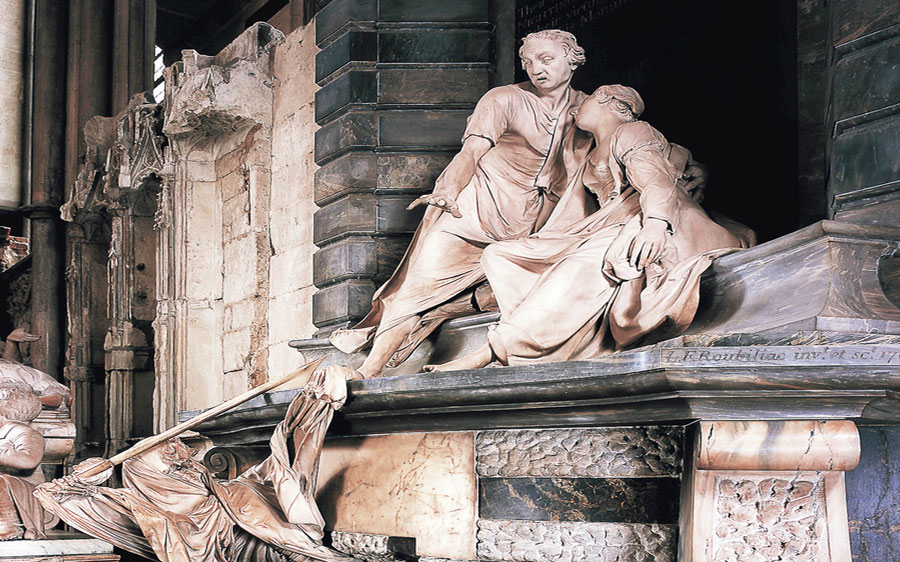 Lady Elizabeth and Joseph Nightingale monument maquette | Westminster Abbey