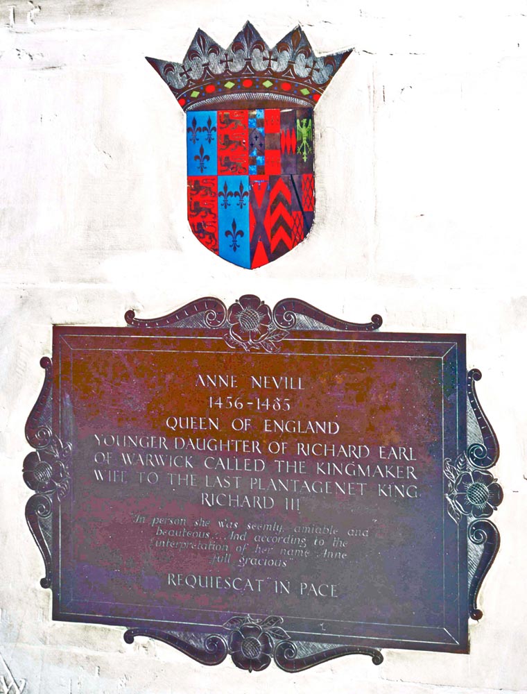 Anne Neville, wife of Richard III | Westminster Abbey