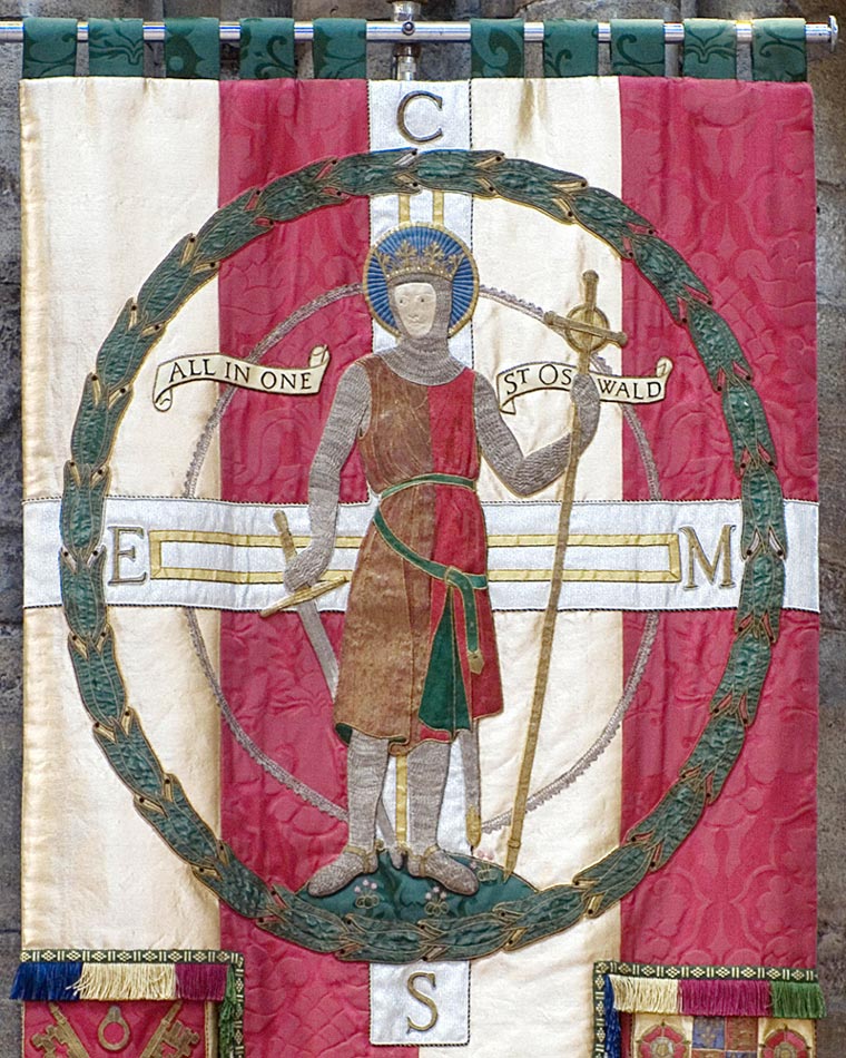 Processional banners | Westminster Abbey