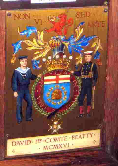 David, 1st Earl Beatty | Westminster Abbey