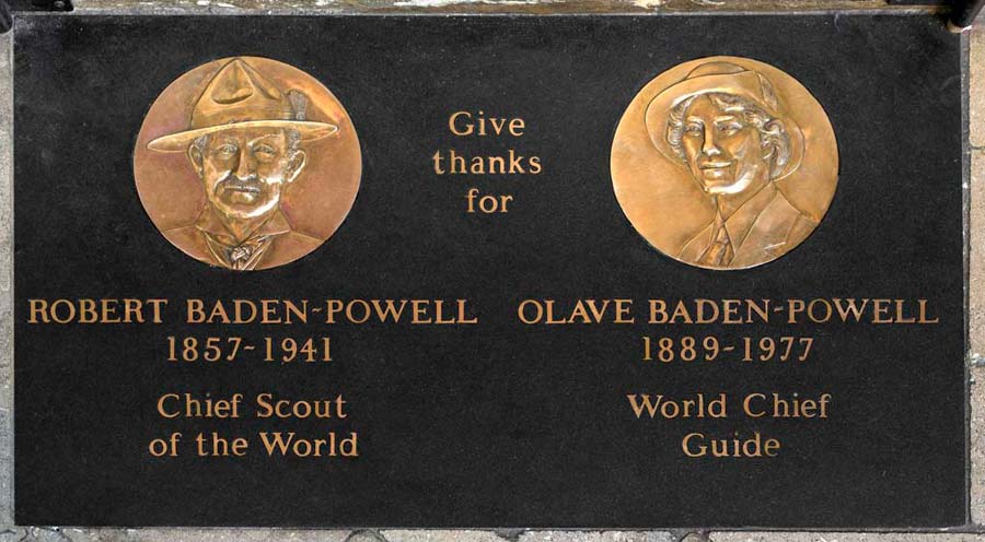 Robert & Olave Baden-Powell | Westminster Abbey