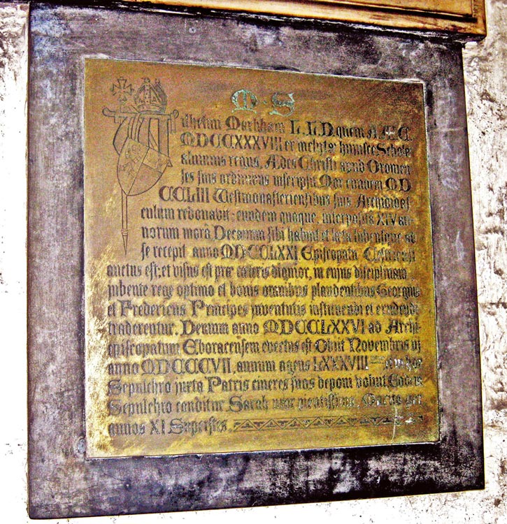 Markham Family | Westminster Abbey