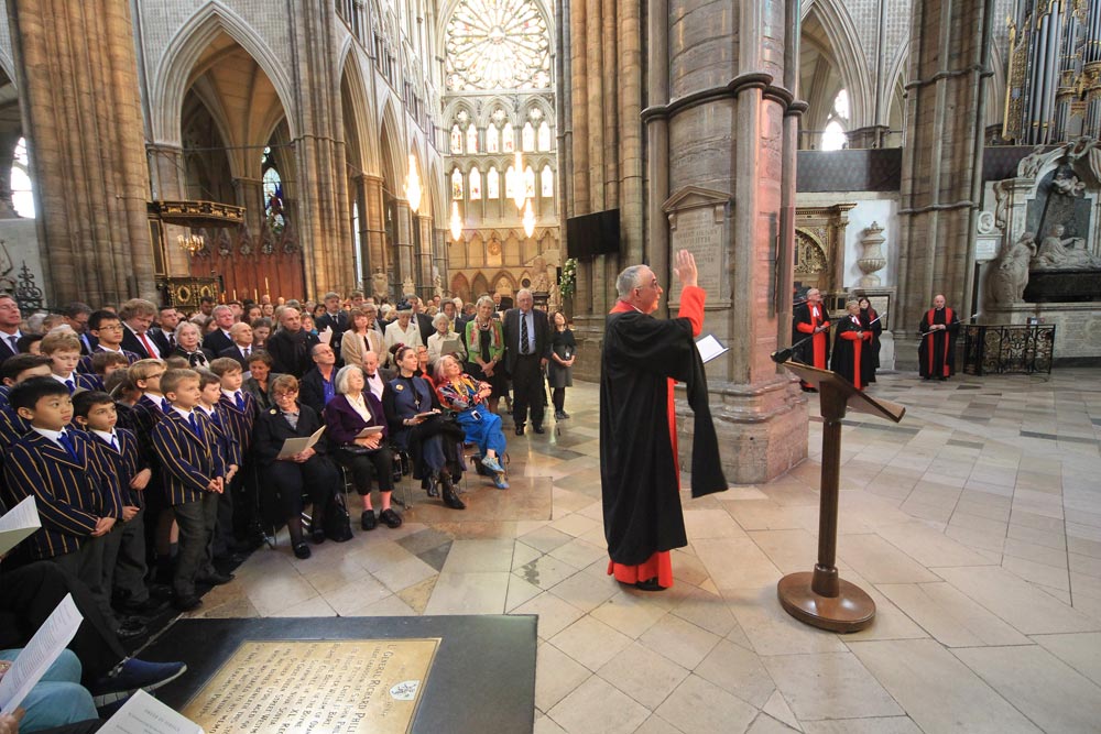 Dedication of The Queen's Window by David Hockney | Westminster Abbey
