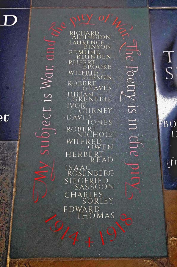 Poets of the First World War | Westminster Abbey