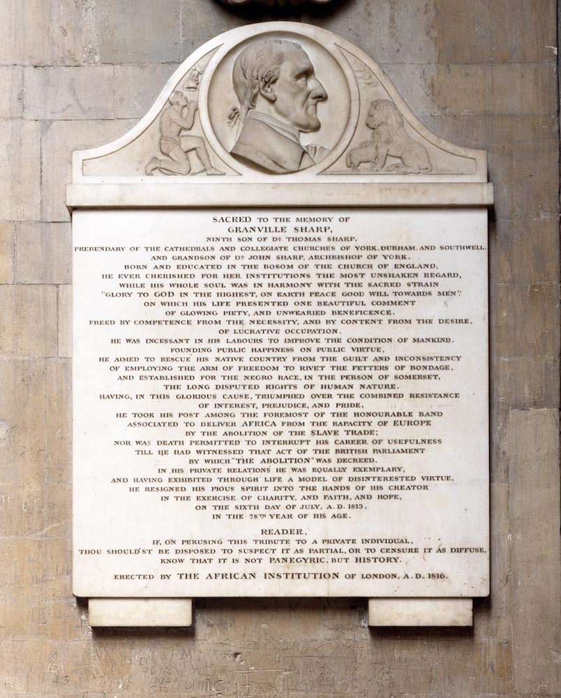 Granville Sharp | Westminster Abbey