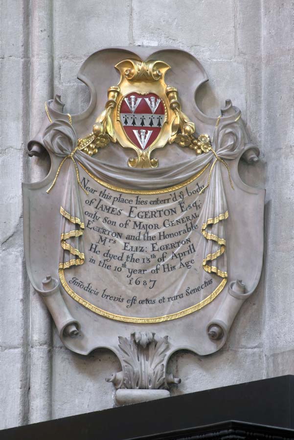 Randolph & Penelope Egerton & family | Westminster Abbey