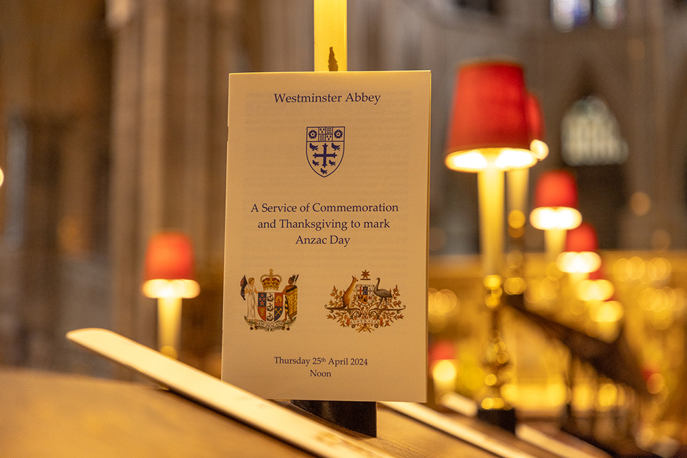 Westminster Abbey Marks ANZAC Day 2024 | Westminster Abbey