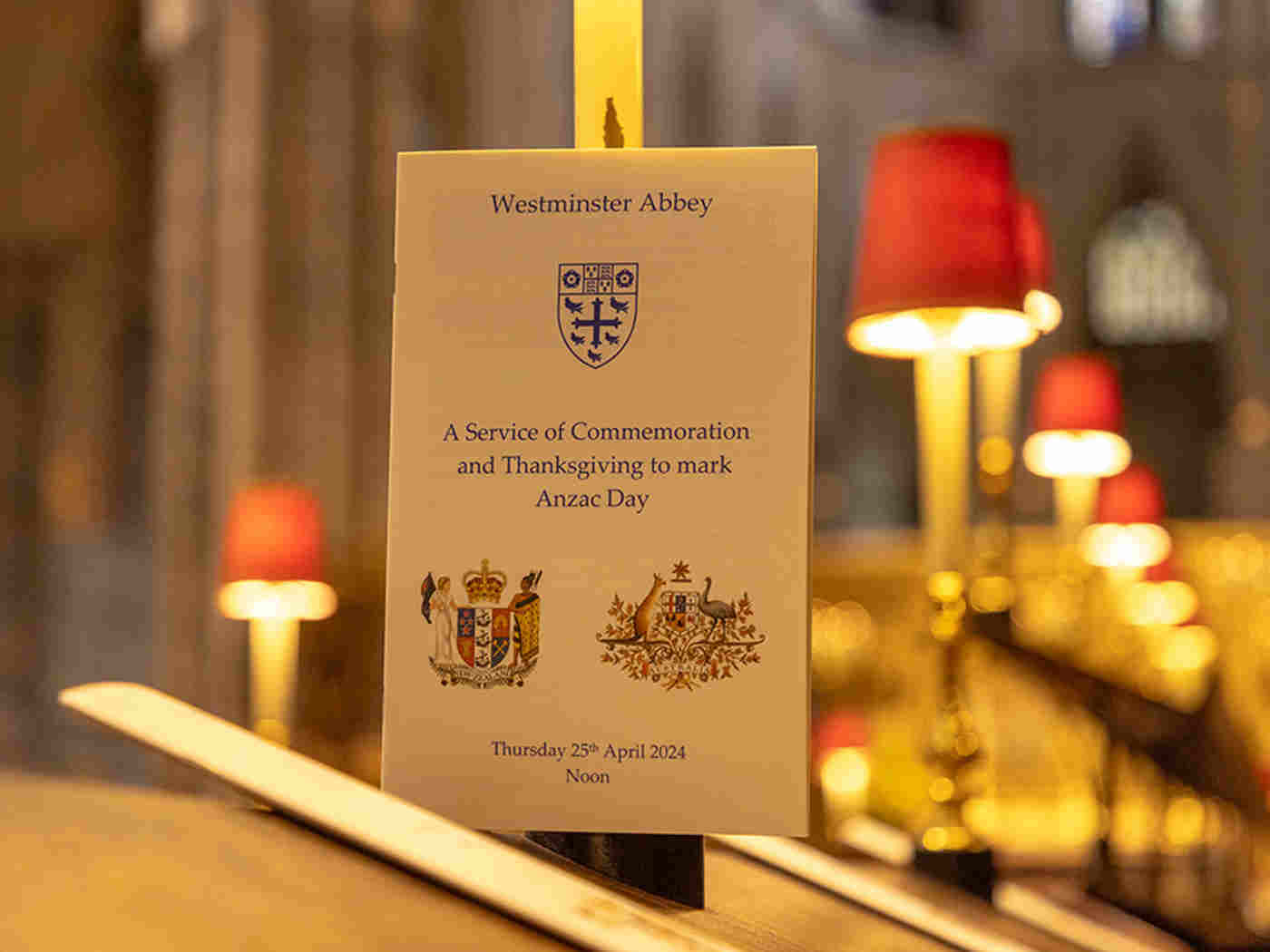 Westminster Abbey Marks ANZAC Day 2024 | Westminster Abbey