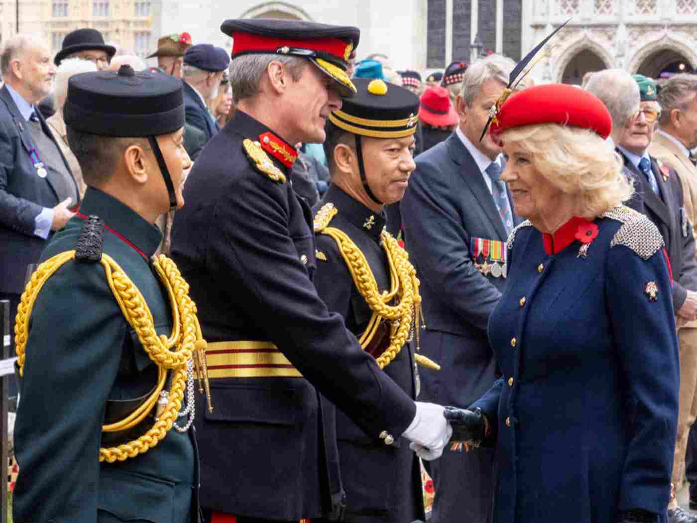 Her Majesty The Queen opens the 2025 Field of Remembrance | Westminster ...