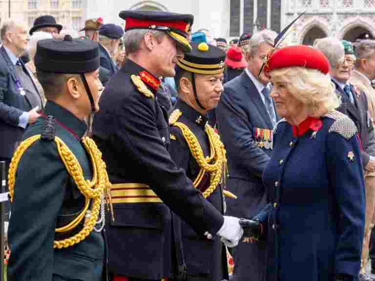 Her Majesty The Queen opens the 2025 Field of Remembrance | Westminster ...