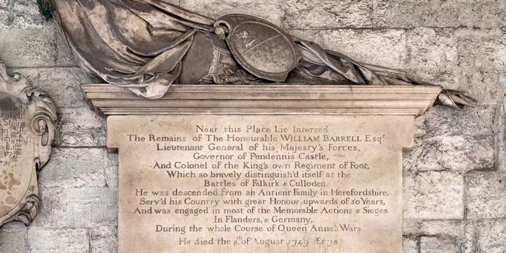 William Barrell | Westminster Abbey