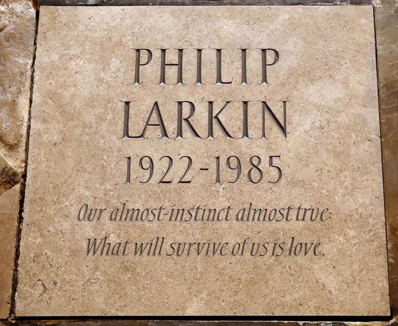 Philip Larkin | Westminster Abbey
