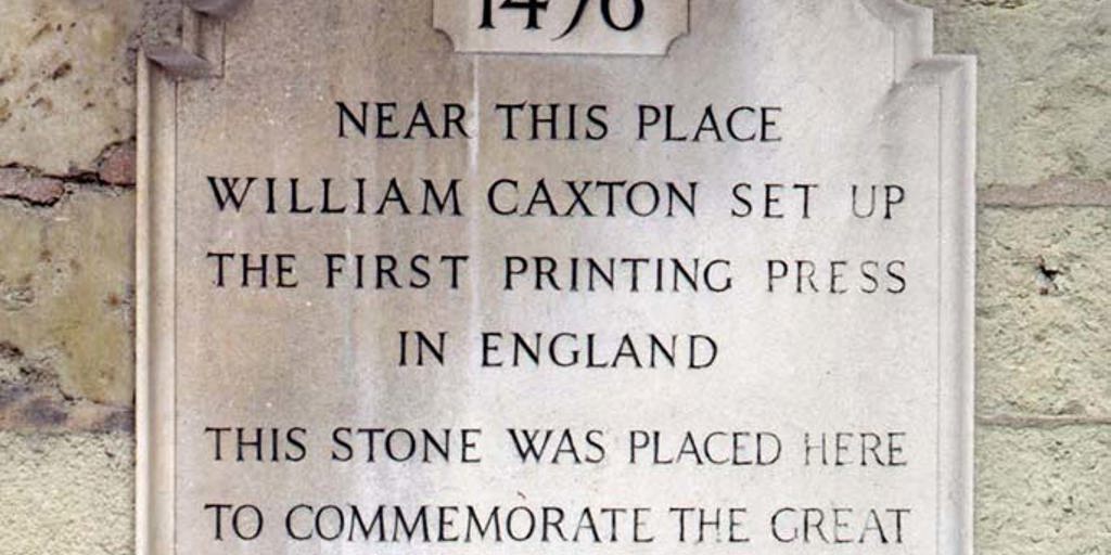 William Caxton | Westminster Abbey