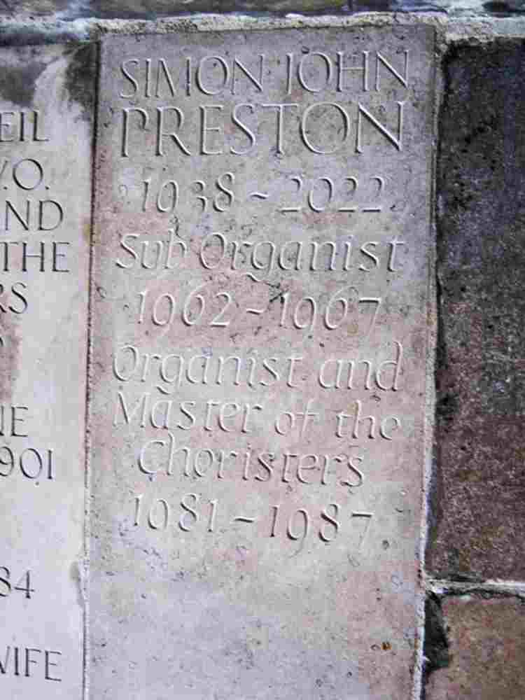 Simon Preston | Westminster Abbey