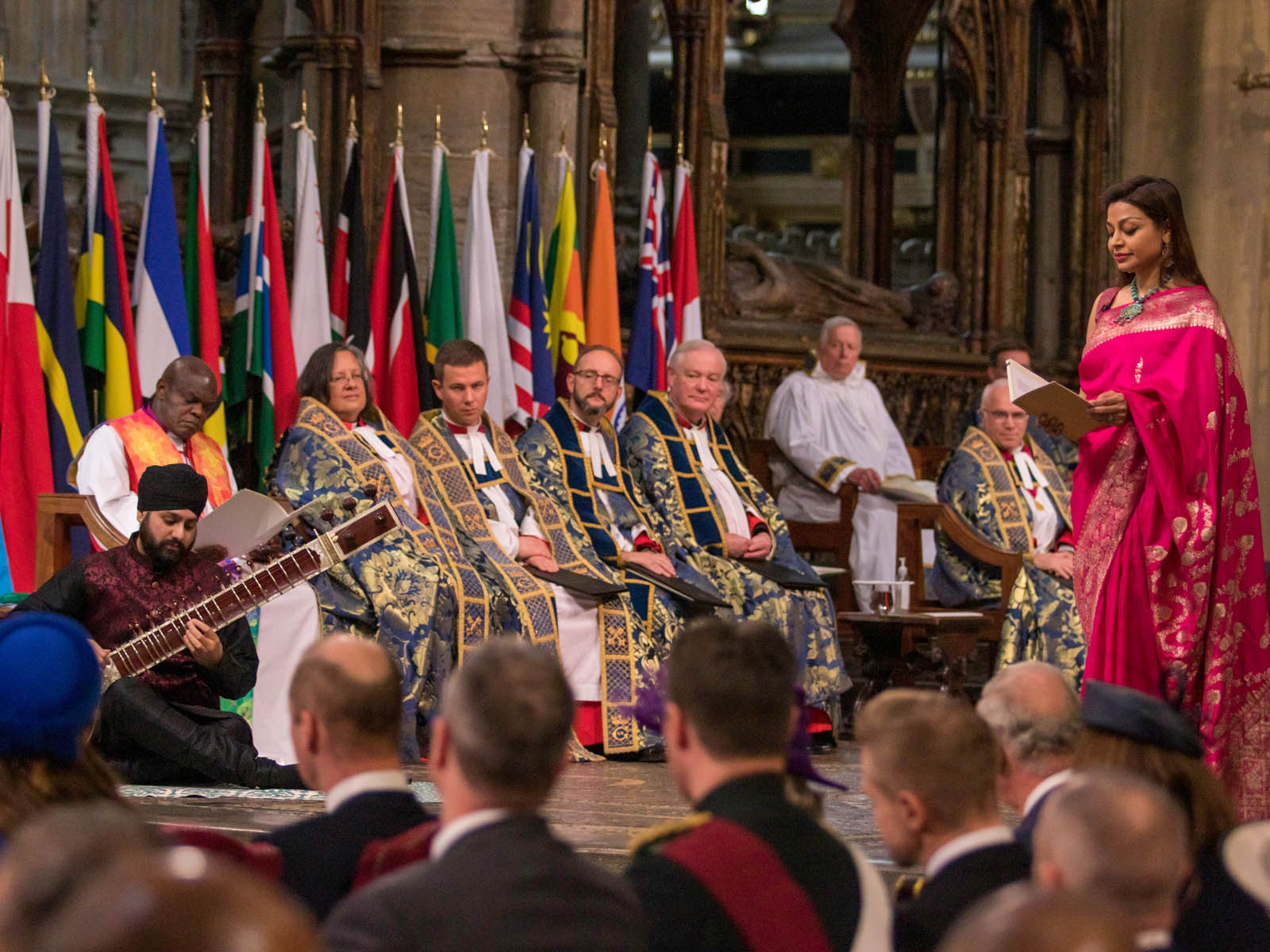 Members of The Royal Family attend Commonwealth Day service ...