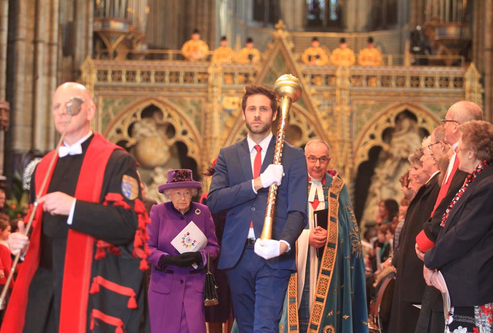 The Queen attends The Commonwealth Day Service | Westminster Abbey