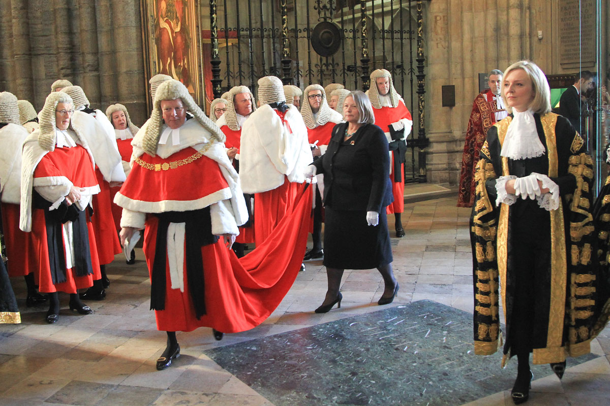 Annual Judges Service held at Abbey | Westminster Abbey