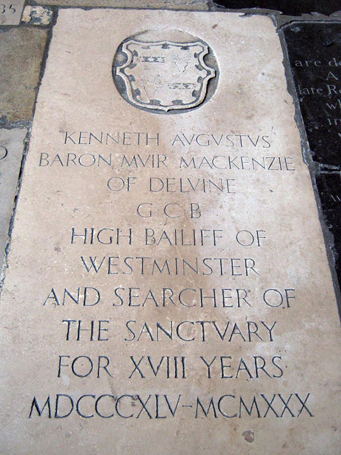 Kenneth Muir Mackenzie | Westminster Abbey