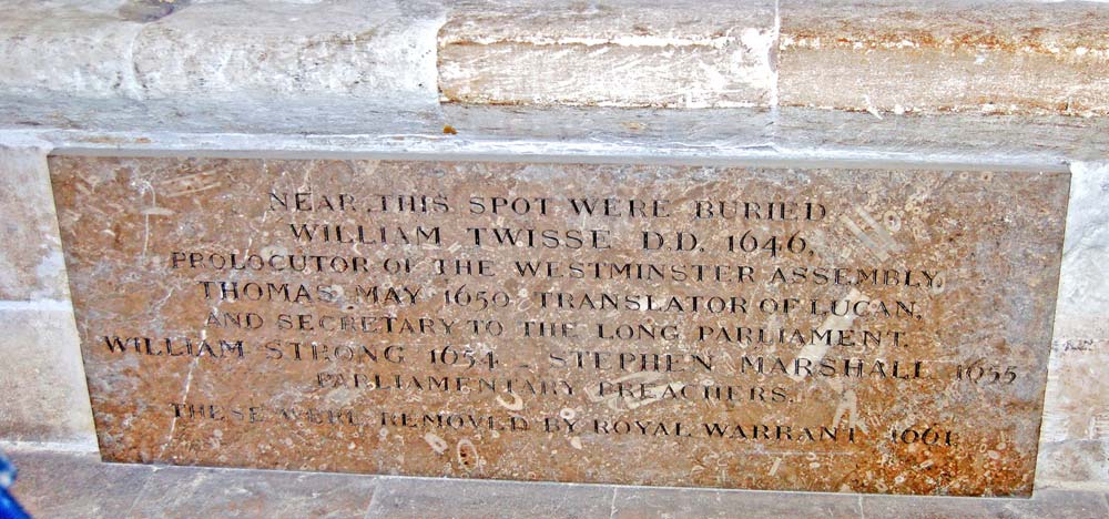 William Strong | Westminster Abbey