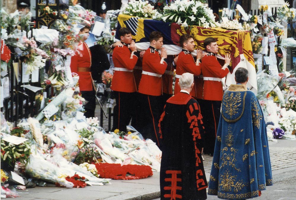 Princess Diana Funeral Procession Funeral Princess Diana Westminster