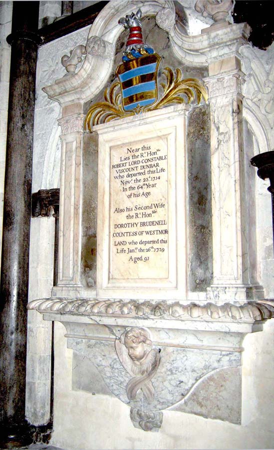 Robert Constable, Viscount Dunbar | Westminster Abbey