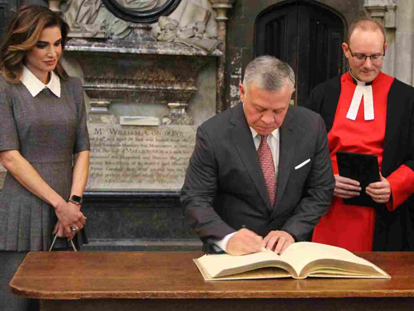 King and Queen of Jordan visit Westminster Abbey | Westminster Abbey