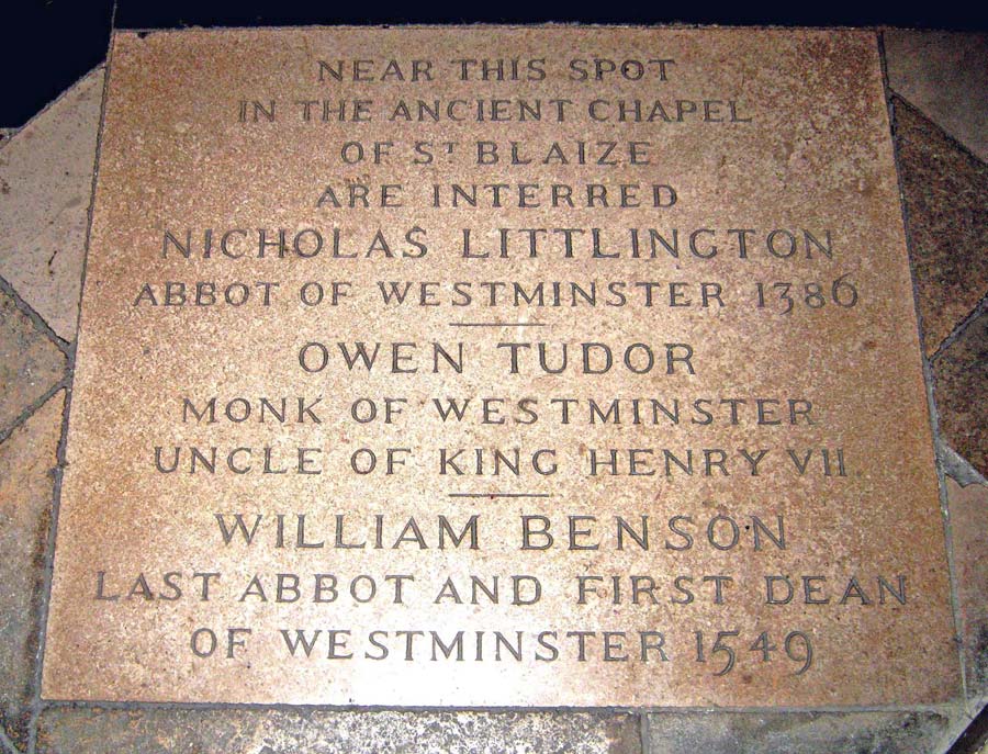 William Benson | Westminster Abbey