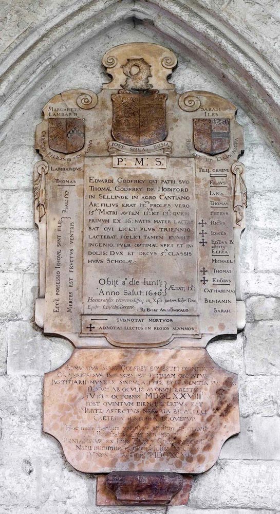 Edward and Sir Edmund Godfrey | Westminster Abbey