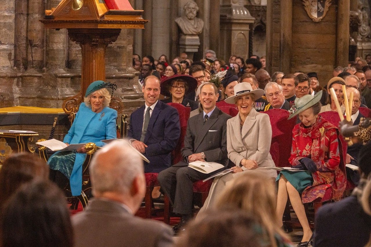 Members of the Royal Family celebrate Commonwealth Day at the Abbey ...