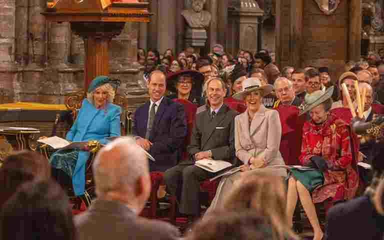 Members of the Royal Family celebrate Commonwealth Day at the Abbey ...