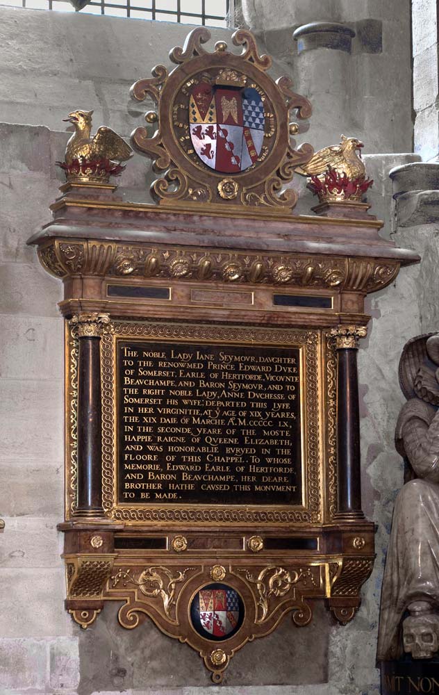 Anne (Stanhope), Duchess of Somerset & Jane Seymour | Westminster Abbey