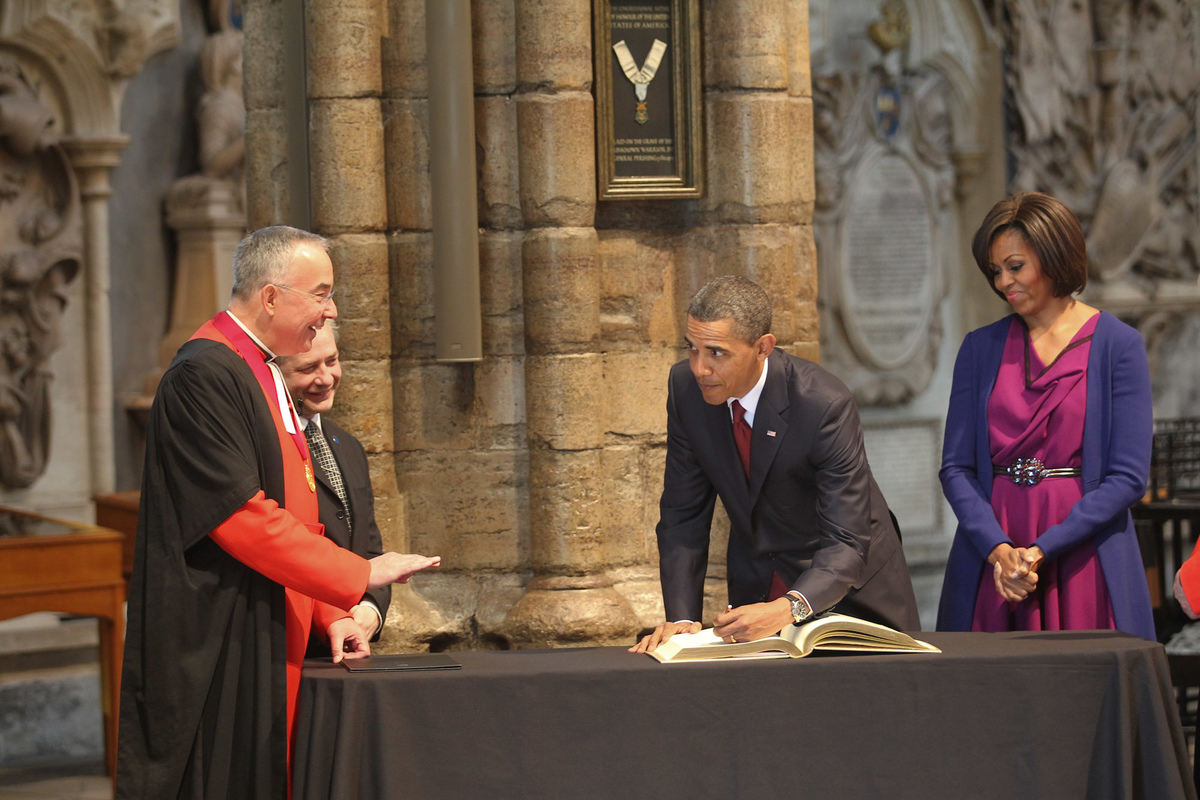 The Obamas Visit Westminster Abbey | Westminster Abbey