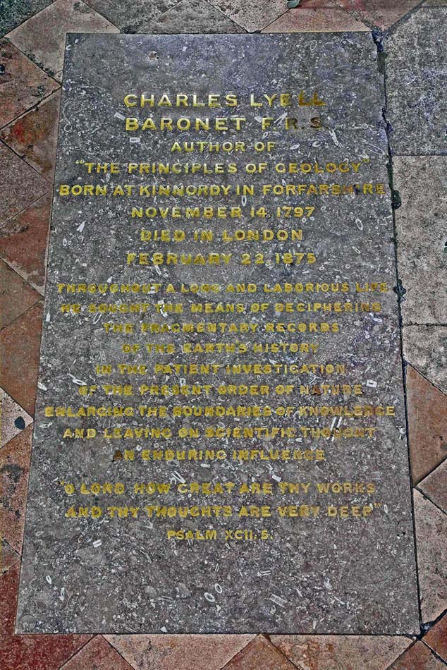 Charles Lyell | Westminster Abbey