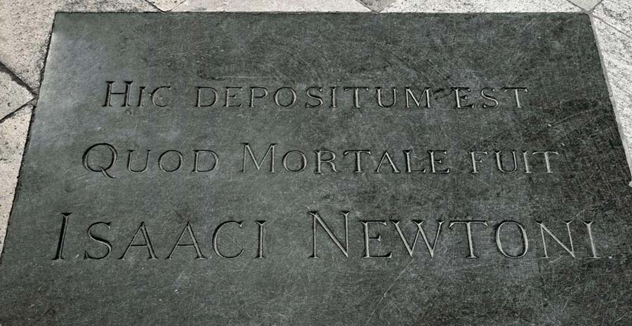 Sir Isaac Newton | Westminster Abbey