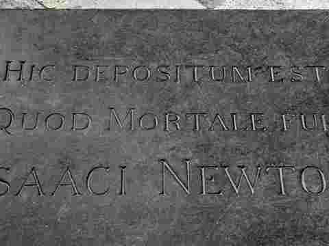 Sir Isaac Newton | Westminster Abbey