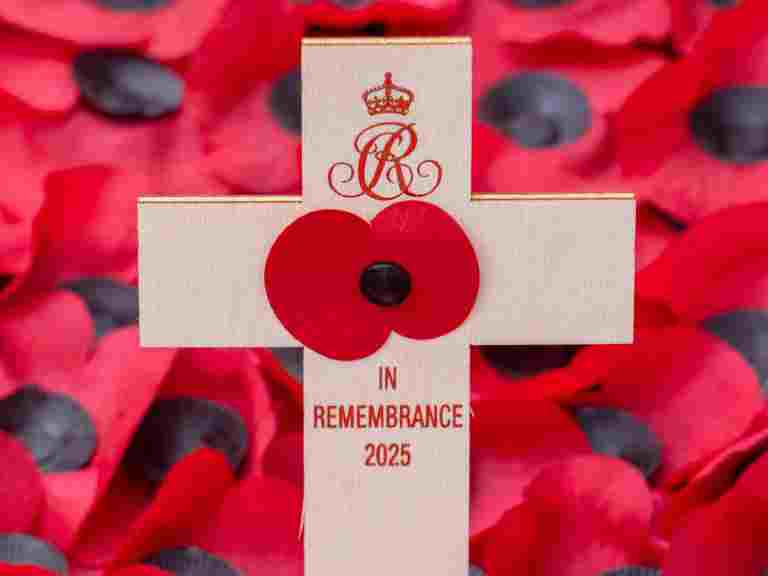 Her Majesty The Queen opens the 2025 Field of Remembrance | Westminster ...