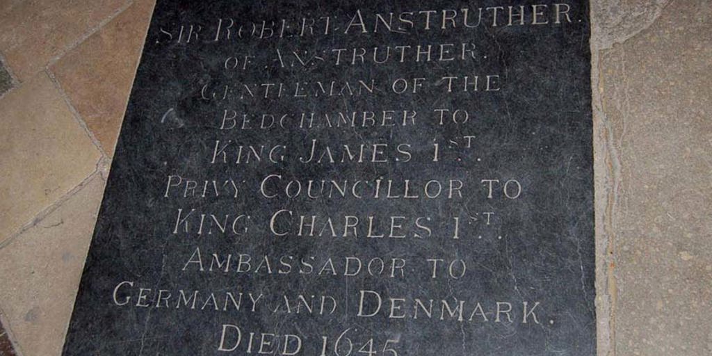 Sir Robert Anstruther | Westminster Abbey