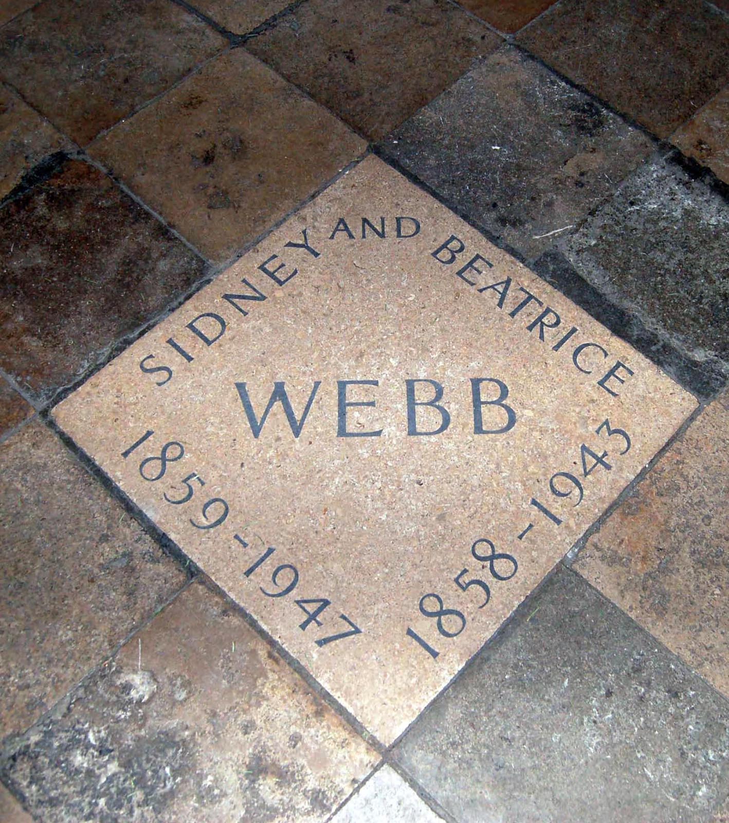 Beatrice and Sidney Webb | Westminster Abbey
