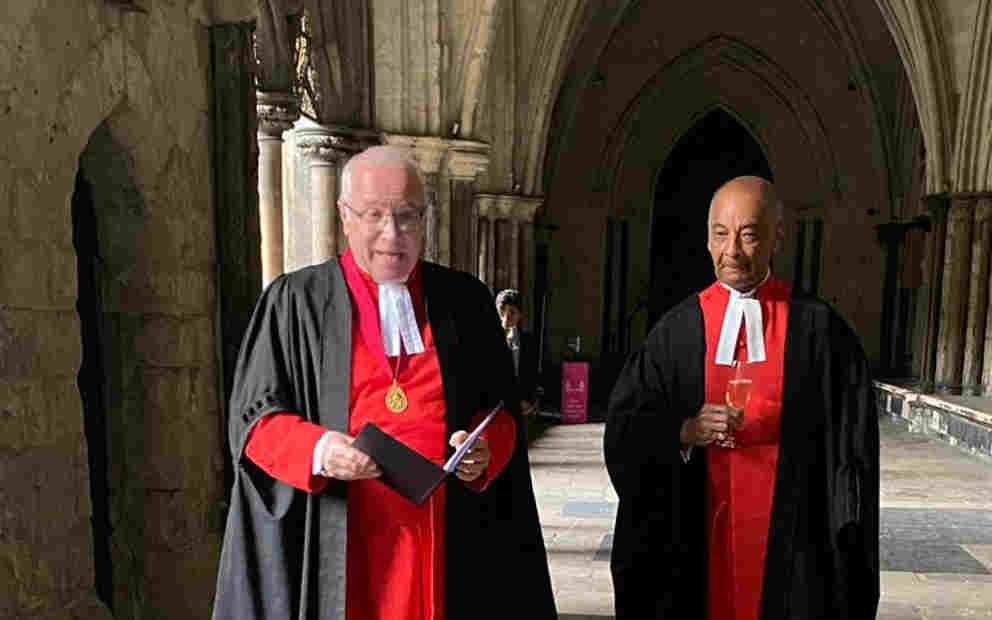 Lord-Lieutenant of London installed as High Bailiff | Westminster Abbey