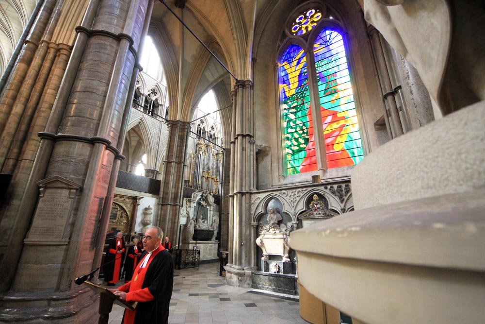 Dedication of The Queen's Window by David Hockney | Westminster Abbey
