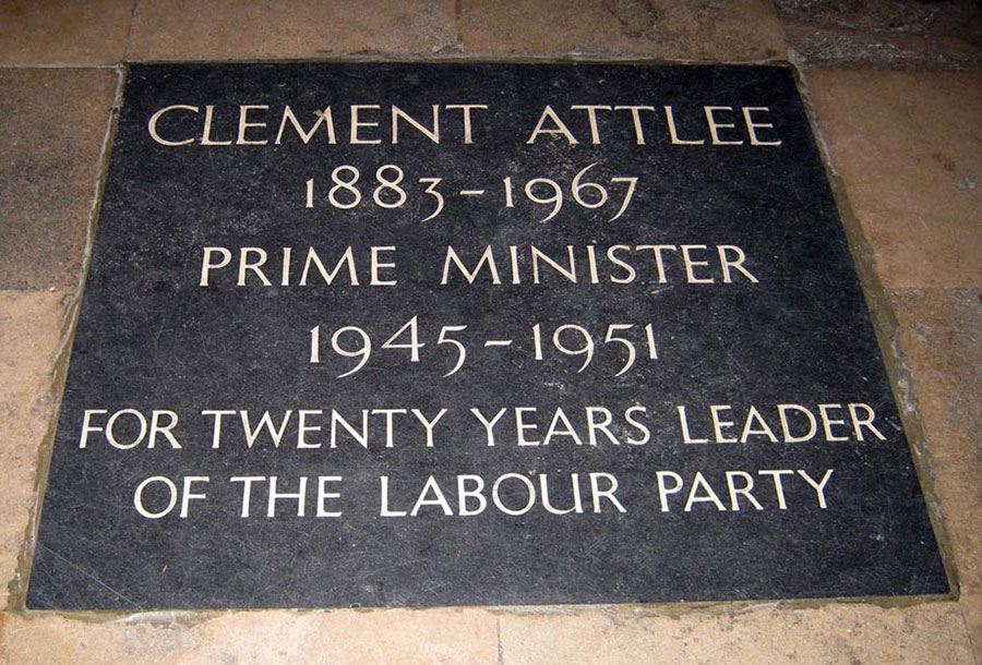 Clement Attlee | Westminster Abbey