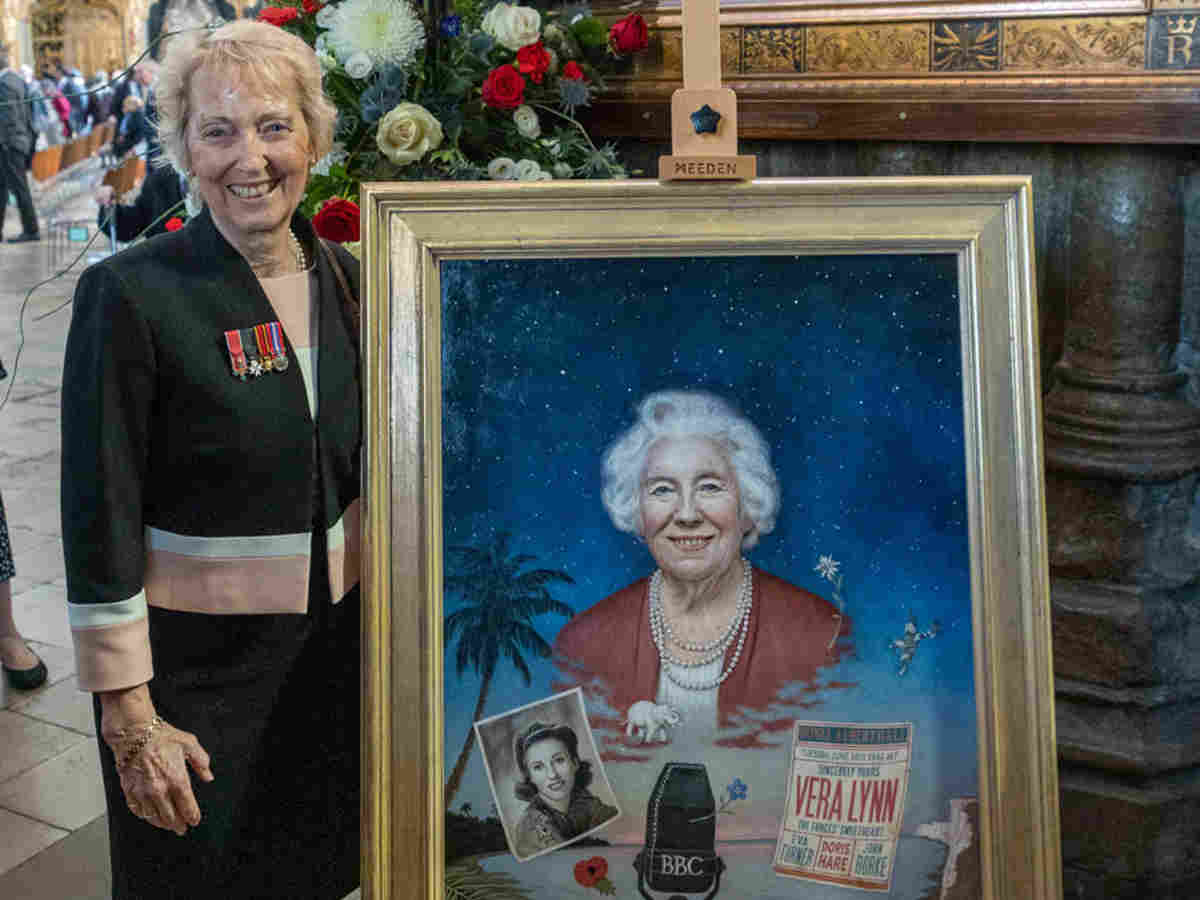 The life of Dame Vera Lynn honoured at Abbey service | Westminster Abbey