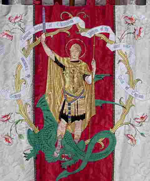 Processional banners | Westminster Abbey