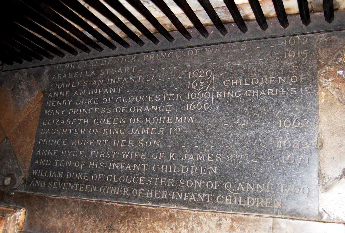 Arbella (Arabella) Stuart | Westminster Abbey