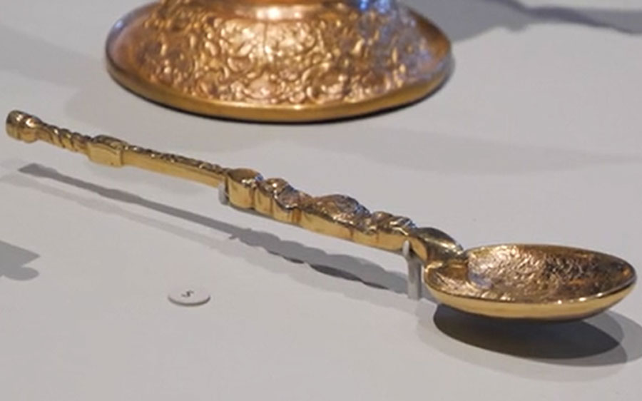 Ampulla and spoon | Westminster Abbey