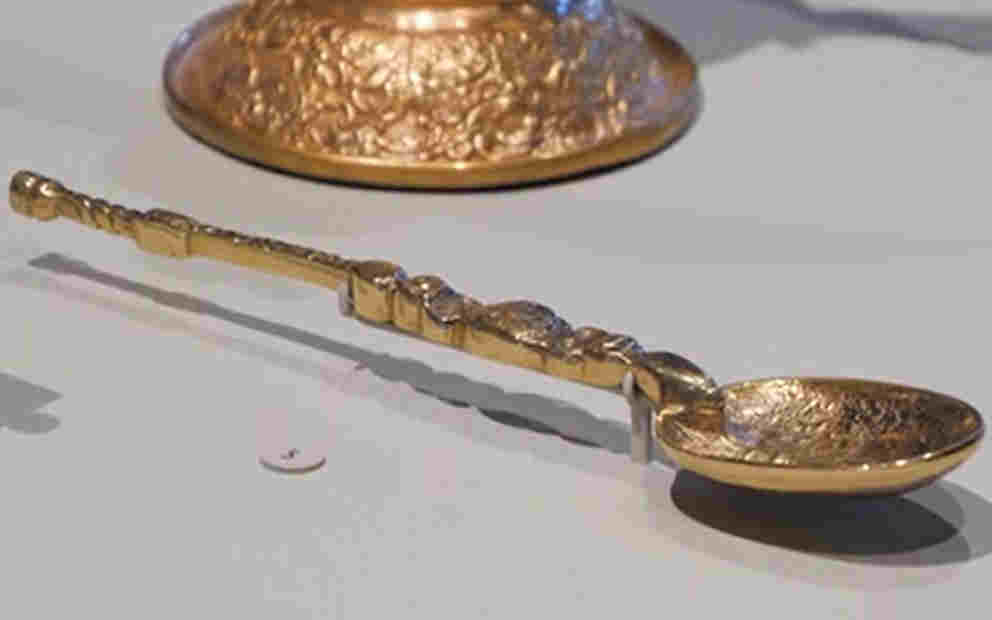 Ampulla and spoon | Westminster Abbey