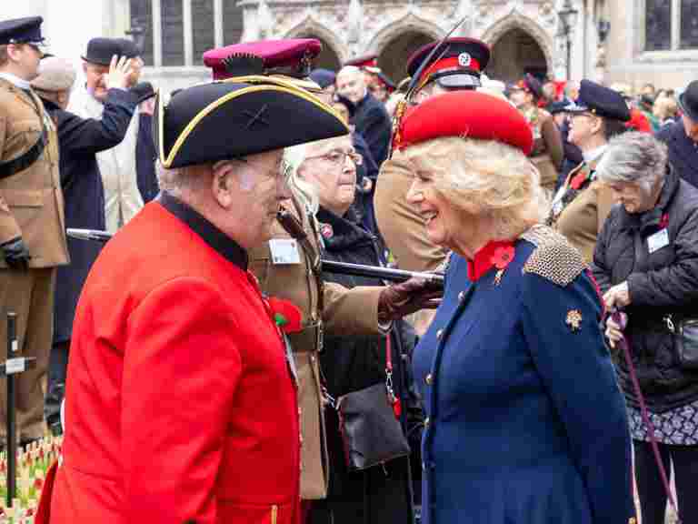 Her Majesty The Queen opens the 2025 Field of Remembrance | Westminster ...