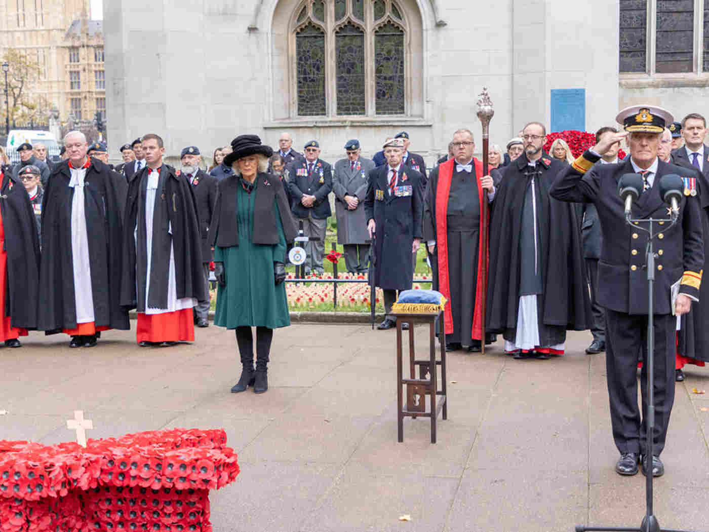 Her Majesty The Queen opens the 2023 Field of Remembrance | Westminster ...