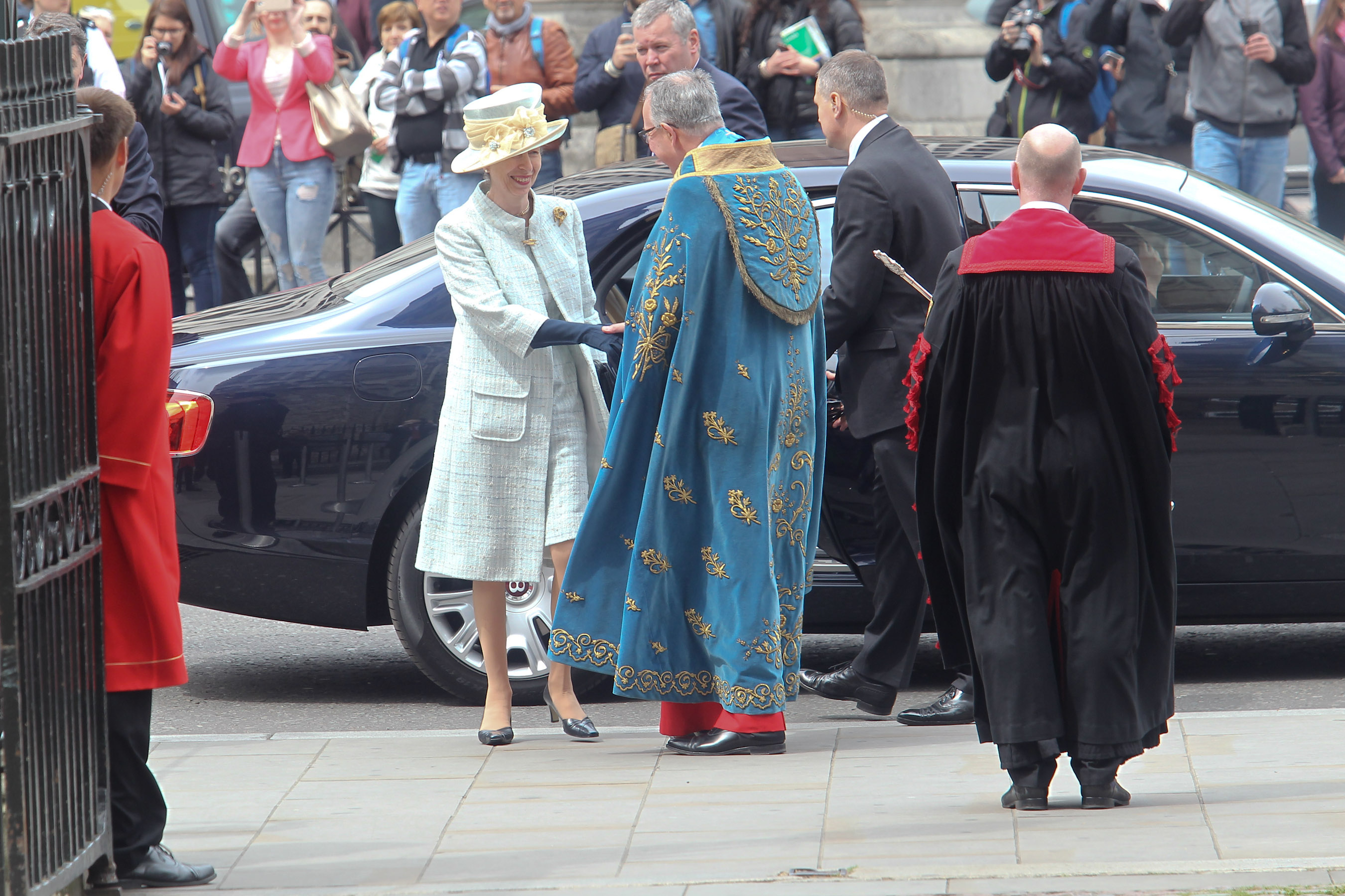 The Princess Royal Attends Service for Sir Ernest Shackleton and his ...