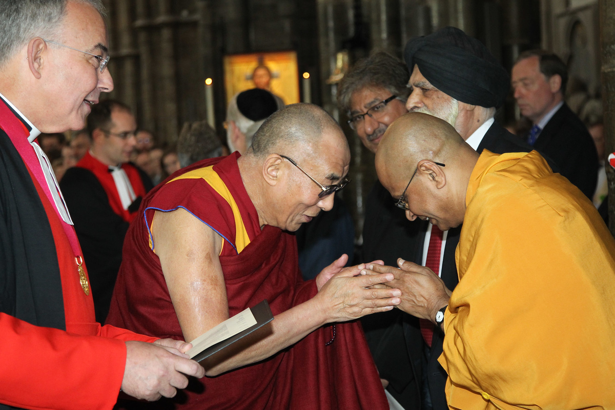 The Dalai Lama visits Westminster Abbey | Westminster Abbey